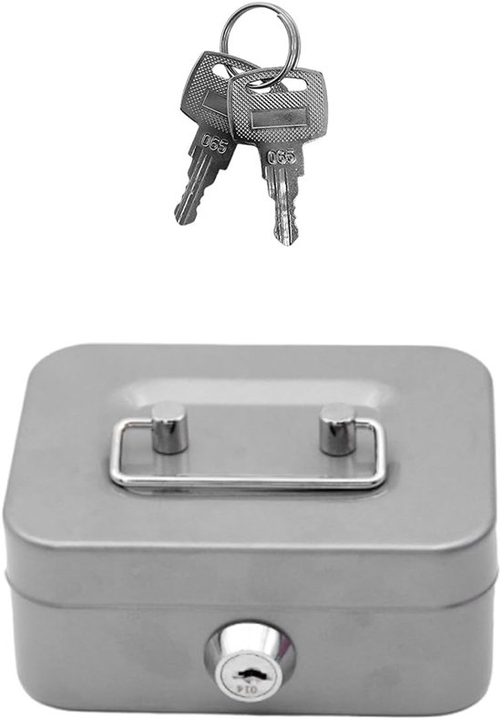 Mini-kluis voor contant geld - spaarpot met sleutel - 1 stuk | bol