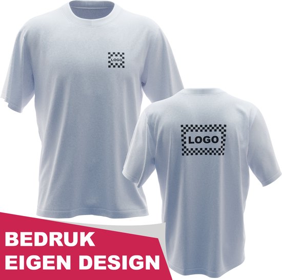 Werkkleding T-Shirt bedrukt met eigen logo of naam - Op borst en rug ...
