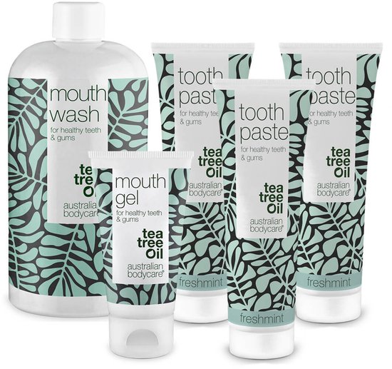 Mondverzorging 5 produkten met Tea Tree Olie — verzorging bij ...