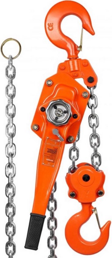 Mini kettingtakel - 6 ton capaciteit - Katrol - Rateltakel - Takel ...