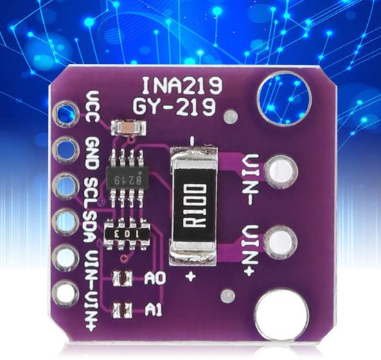 Stroomsensormodule GY INA219 I2C-interface - Set van 5 | Digitale ...