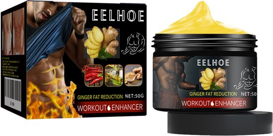 2ps Gember buikspiercrème voor mannen en vrouwen fitness buik lichaam ...