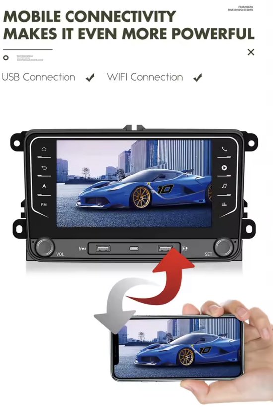 Carplay Autoradio - Volkswagen Polo, Passat, Golf & Meer | bol