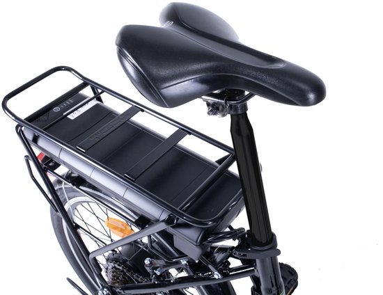 Orus E2000 vouwfiets e-bike 10.4 Matt Black | bol