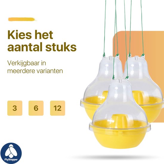 Ecovriendelijke val tegen wespen | Wespenval | Wespenvanger ...