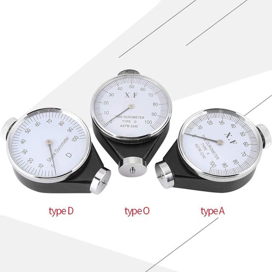 Durometer Shore Meter Type D - Hardheidsmeter voor Algemene Rubber en ...