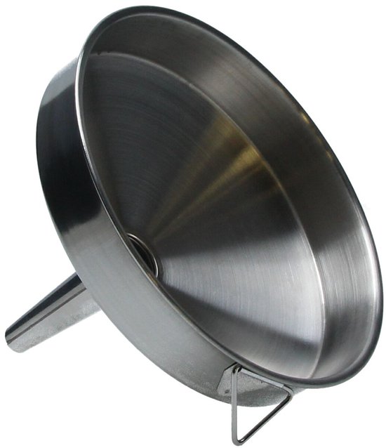 RVS Trechter - Zilver - Vloeistof - Overschenken - 16 CM | bol