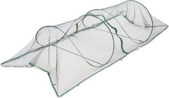 Kweektunnel Pop-Up 2,5 m - Plantentunnel met Gaas, Voor Groenten en ...