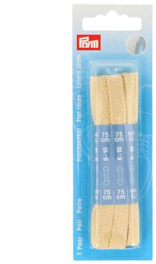 Veters 90 cm / wit plat | bol