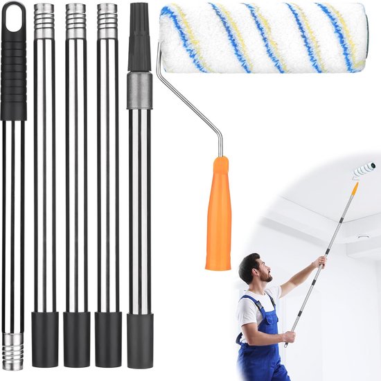 Uitschuifbare Lange Verfroller 200 cm - Multifunctioneel ...