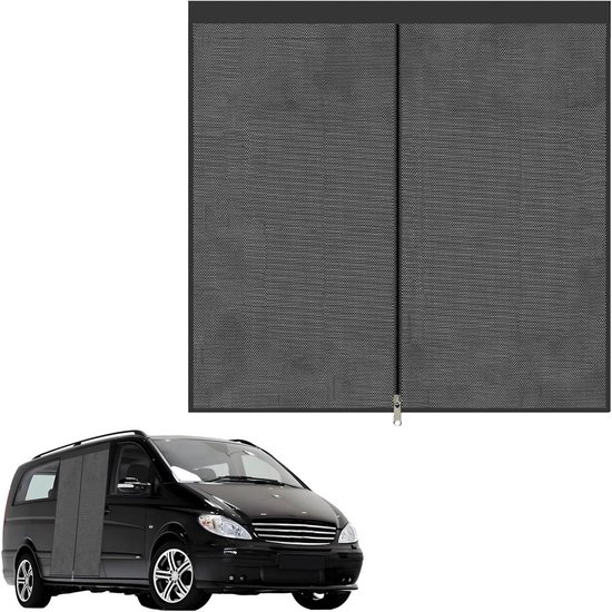 Car Side Door Sliding Insect Net Mosquito Net Replacement for Mercedes ...