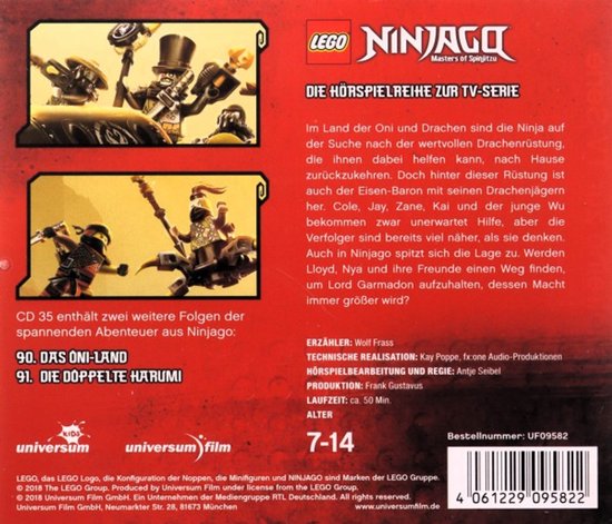 LEGO Ninjago (CD 35), Lego Ninjago & Masters Of Spinjitzu | Muziek | bol