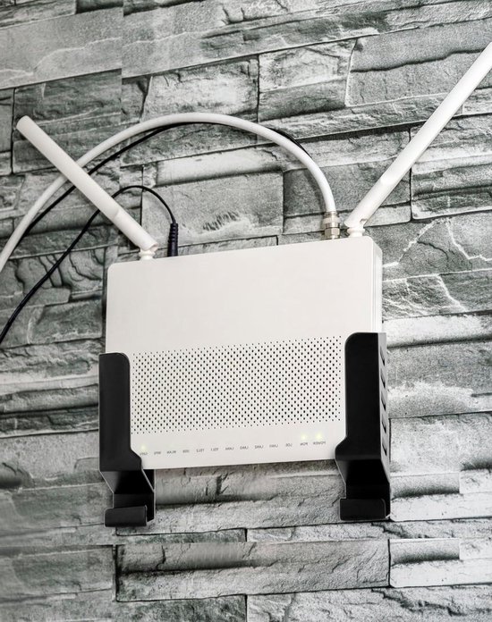 Universele Muurbeugel - Veelzijdige muurbeugel voor router/TV box ...