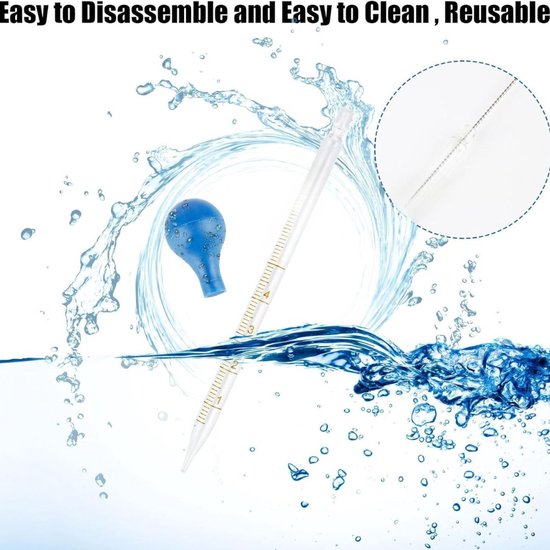 Pipetflesje - Druppelteller - Pipetten Voor Vloeistof | bol