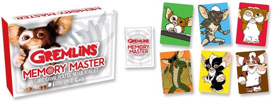 Aquarius Gremlins Card Game Memory Master Gremlins *English Version ...
