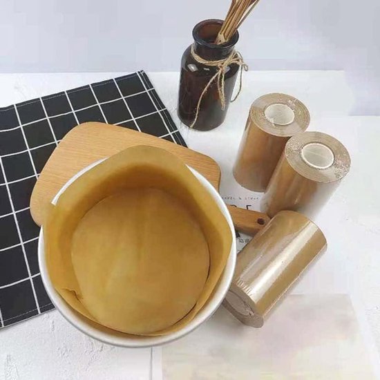 Perkamentpapier Rol - Dubbelzijdige Siliconen Kookplaten voor Cake Tin ...