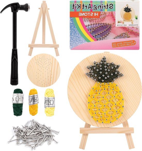 String Art Kit Craft Cupcake DIY Nail for Adults Children Beginners ...
