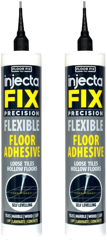 Floor Fix Pro Injectafix injectielijm 300 ml 2 stuks - tegelinjectielijm voor holle &... | bol