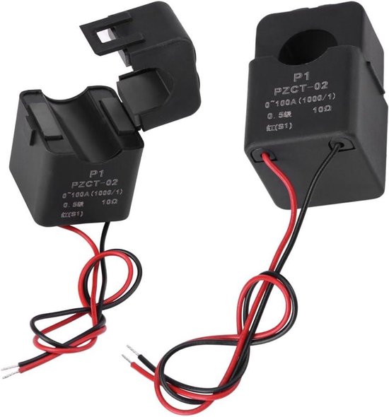 Small Split-Core High Current Transformer Electric 100A/100mA For AC ...