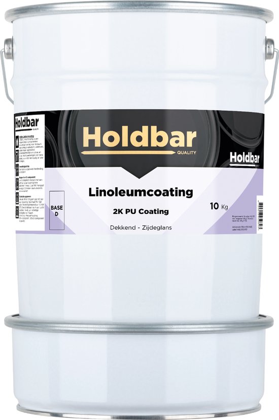 Holdbar Linoleumcoating Beige (RAL 1001) 10 Kg - Linoleum Verf - Alle ...