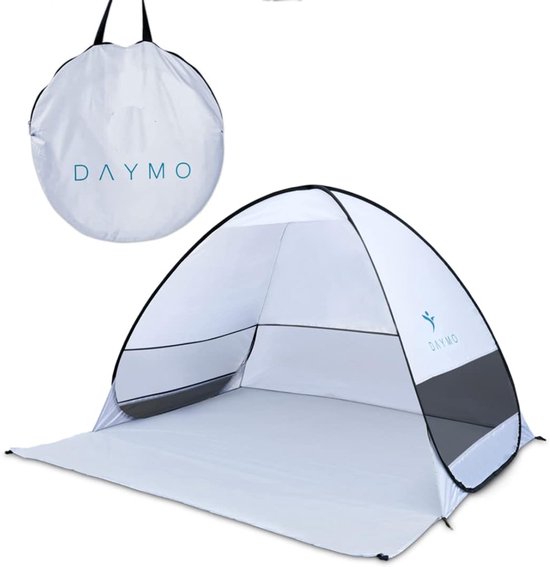 Strandtent Windschelp tent 190 x 160 cm met uv-bescherming 50+ zelf ...