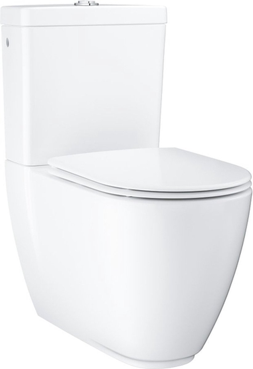 GROHE Essence Ceramic staande wc voor duoblok - Met vuilafstotende afwerking - Wit | bol.com