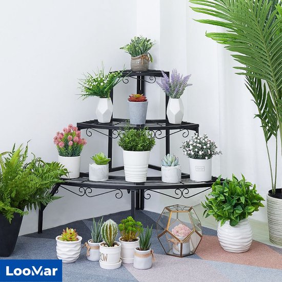 LooMar Plantentafel Plantenrek – Plantenstandaard / Plantenhouder ...