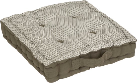Atmosphera DELUXE stoelkussen 40 x 40 H8 cm - Extra dik met handvat - 4 ...