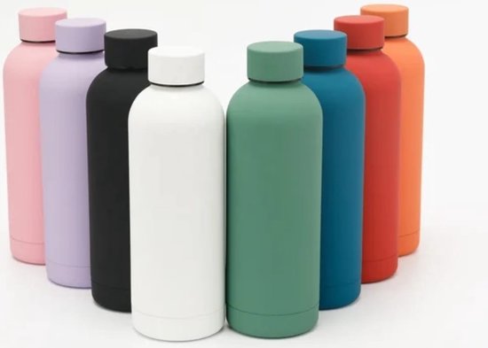 Gourde 500ml - Inox - thermos étanche, gourde sans BPA, gourde inox ...