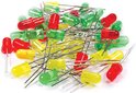 Whadda K/LED1 LED-assortiment Groen, Rood, Geel 3 mm, 5 mm | bol