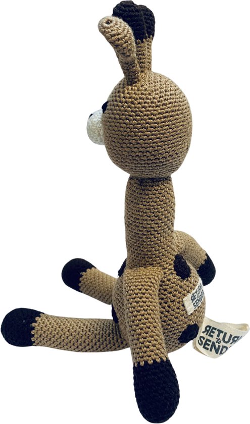 Return to Sender | Gehaakte knuffel Giraf 20 cm - kraamcadeau | bol