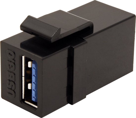 Value Usb 3 2 Gen 1 Keystone Module Zwart Bol