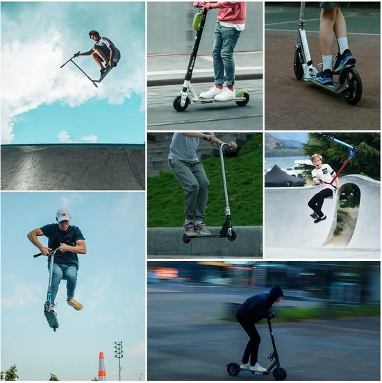 2 stuks stuntstep wielen, 100 mm, reservewielen voor scooter, 100 mm ...