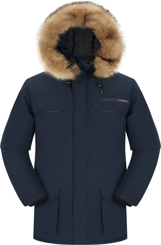 Paragoose - Heren Jas winter Gaston Black - Model 2024-Maat XS | bol