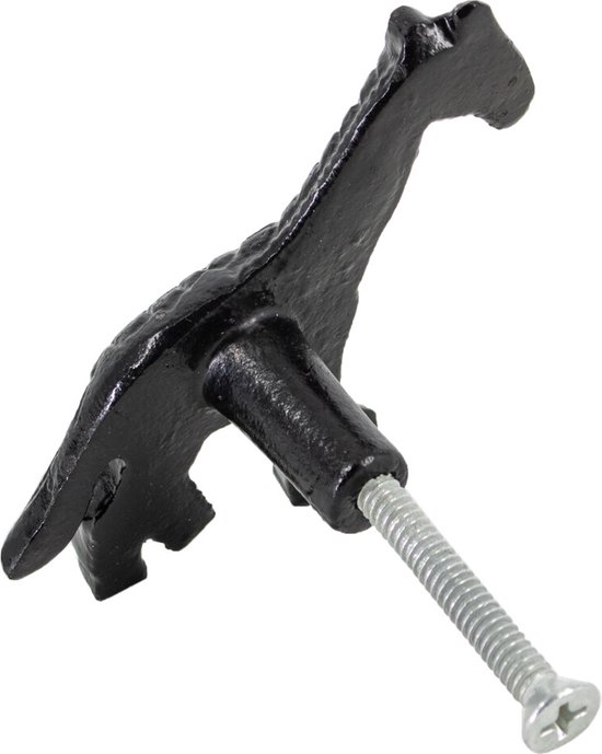 Knopje metaal giraffe zwart | bol.com