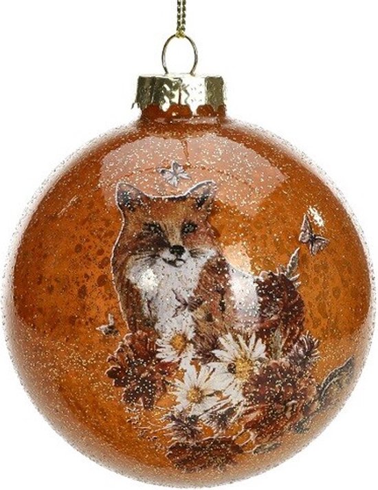 HomeBound by KY | Glazen bal vos | 8x8x8cm | bol