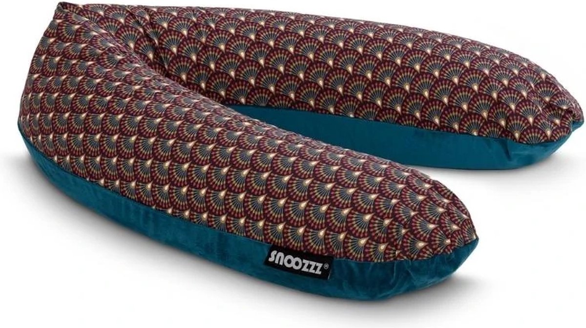 Snoozzz Zwangerschapskussen Zijslaapkussen Lichaamskussen Premium ...