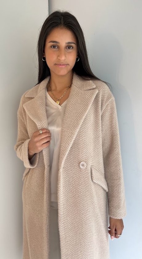 Amelie & Amelie Mantel Beige S | bol.com