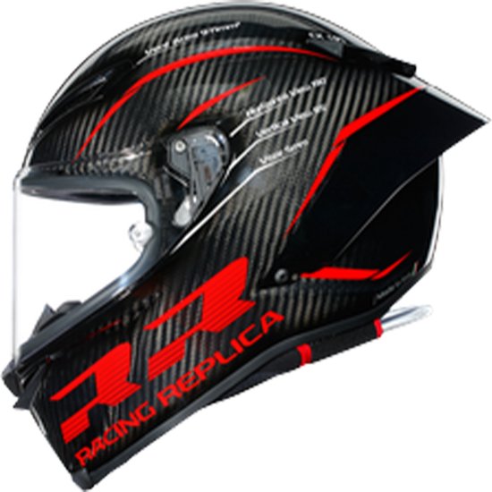 AGV Pista GP RR E2206 DOT MPLK Performance Carbon Rood 005 Integraalhelm - Maat M - Helm | bol.com