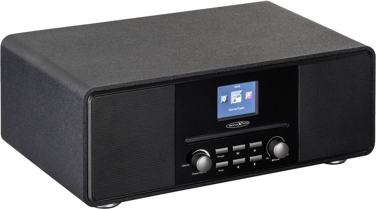 Reflexion - HRA19INT/BK Tafelradio met internetradio DAB+, FM AUX ...