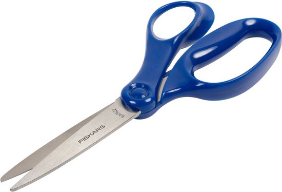 Fiskars School Scissors Blue 15cm for +12 years old | bol.com