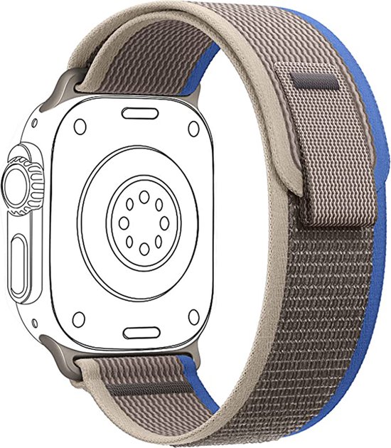 Trail Loop Compatibel met Apple Watch Ultra Band, Zachte Nylon Sport ...