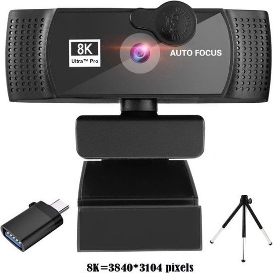 Ultra™ Pro 8K Webcam - Black Edition - 3840 x 3104 pixels beeld - UHD ...