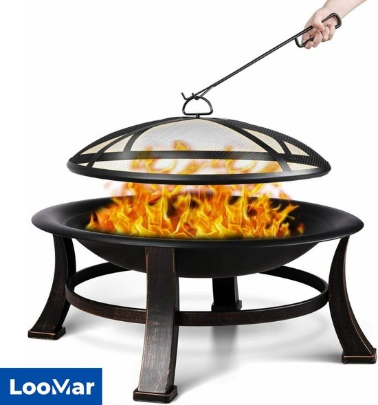 LooMar Vuurkorf voor buiten - Terrashaard - Barbeque Vuurkorf ...