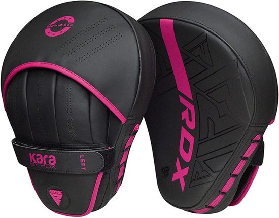 RDX Sports F6 Kara Focus Mitts - Stootkussens - Bokspads - Focus Pads - Roze - Set | bol