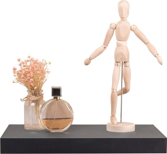 Wandplankenset - Zwevende planken - Decoratief display - Eenvoudige ...