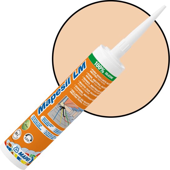 MAPEI Mapesil LM Siliconenkit - Voor Afdichten Van Voegen - Natuursteen ...