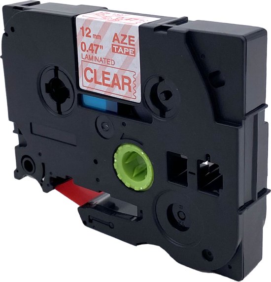 DULA Brother Compatible label tape- Tze-132 - 1 cassette - Brother P ...