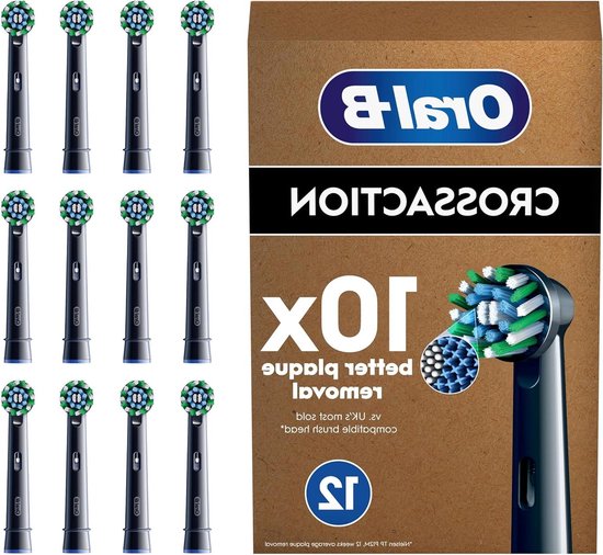 Opzetborstels Cross Action Zwart - Verpakking Van 10 Stuks - Past In Brievenbus. | bol
