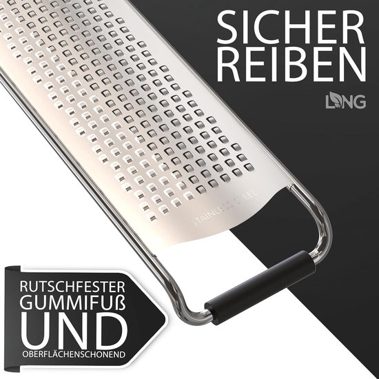 Professionele zeester rasp 30 x 6 cm - kaas nootmuskaat citroen gember ...